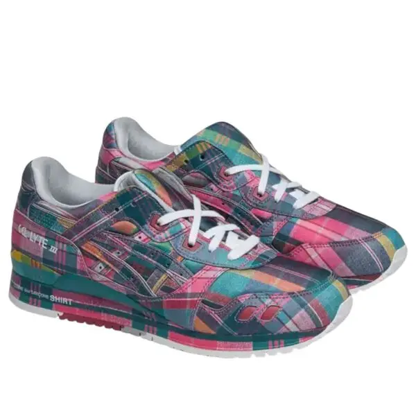 Asics X Comme Des Garcons Shirt Gel-lyte Iii '07 Remastered "pink Plaid - Multi-color