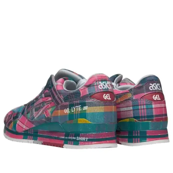 Asics X Comme Des Garcons Shirt Gel-lyte Iii '07 Remastered "pink Plaid - Multi-color