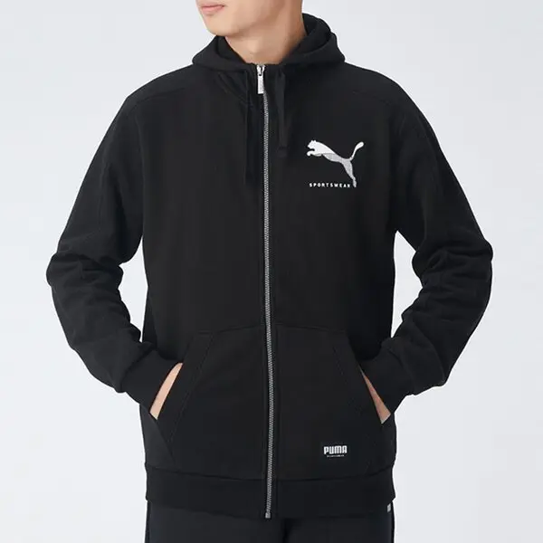 PUMA Athletics Hooded Zip-up Jacket
