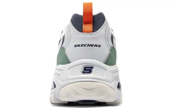 Sketchers Dlites 1.0 Chunky Lace-up Sneakers - Beige/navy
