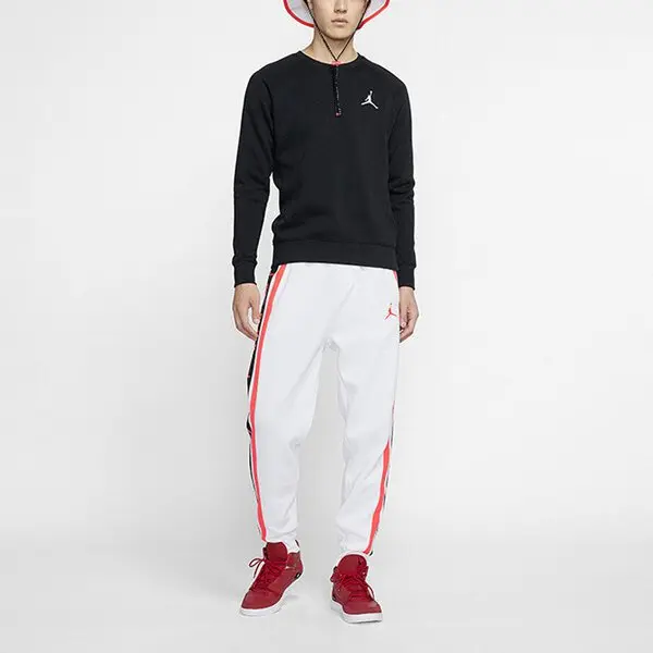 JORDAN Air Fleece Pullover - Black
