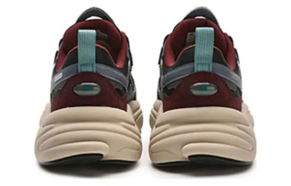 FILA Mars 1s Low Top Athletic Sneakers - Black/grey/red