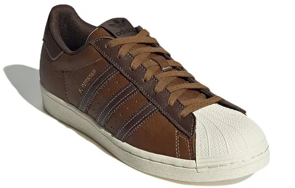 Adidas Originals Superstar Low Top Sneakers - Dark Brown/black/white