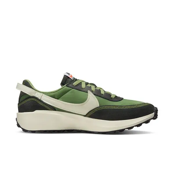 Nike Waffle Debut "alligator" Low Top Lace-up Sneakers - Blackgreen