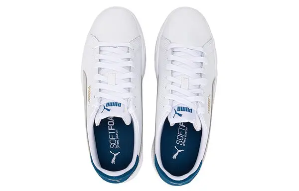 PUMA Serve Pro Lite Low Top Sneakers - White/gray/blue