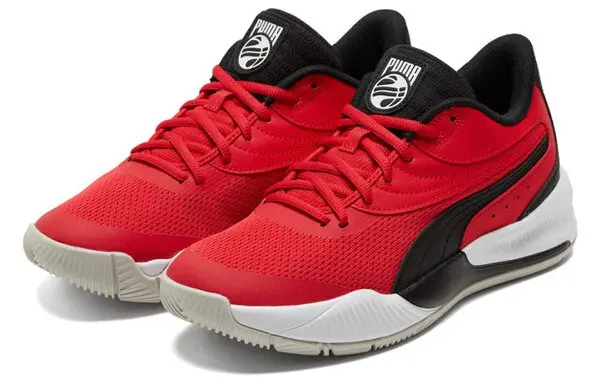 PUMA Triple Basketball Sneakers - Red/black