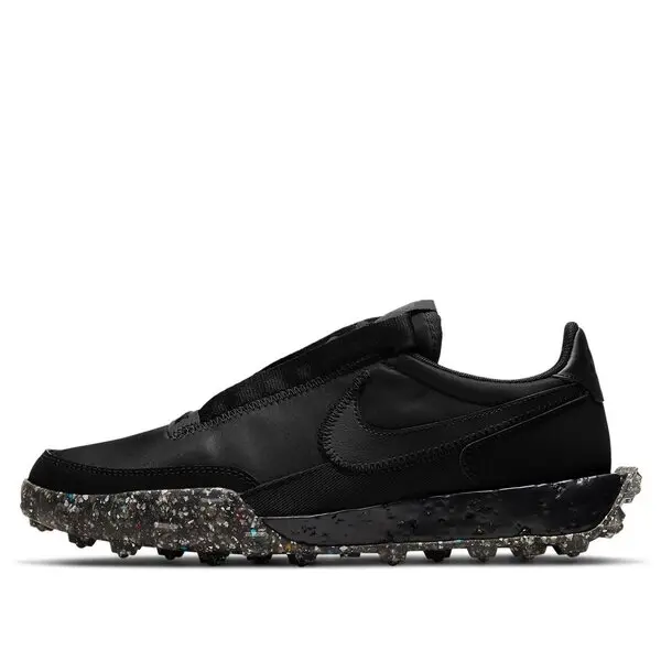 Nike Waffle Racer Crater Sneakers - Black