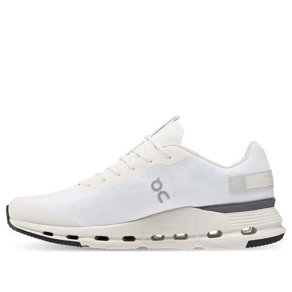 On Cloudnova Form Sneakers - White/eclipse