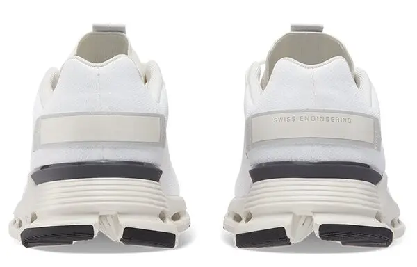 On Cloudnova Form Sneakers - White/eclipse