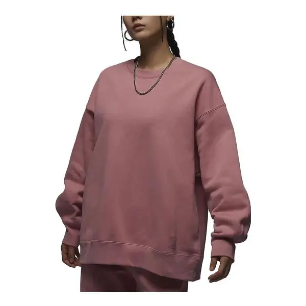 JORDAN Air Flight Fleece Crewneck Sweatshirt - Pink