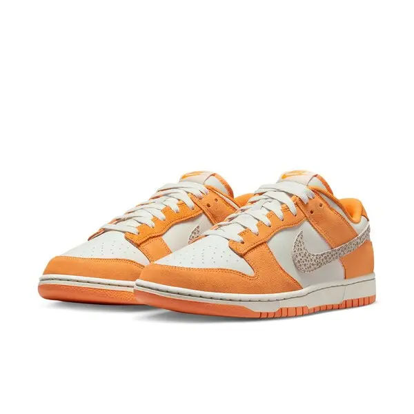 Nike Dunk Low "safari Swoosh Kumquat" Sneakers