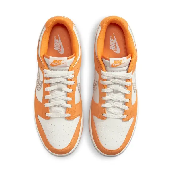 Nike Dunk Low "safari Swoosh Kumquat" Sneakers