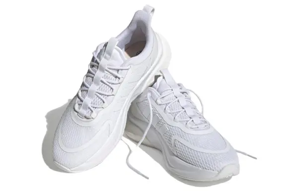 Adidas Alphabounce Plus Low Top Sneakers - White