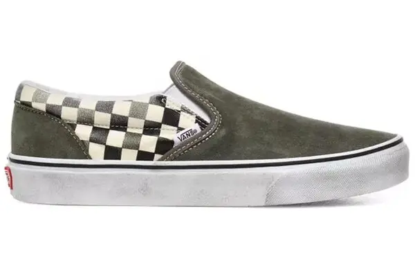 VANS Washed Classic Slip-on Sneakers - Green