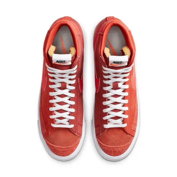 Nike Blazer Mid '77 Vintage Suede Mix - White/red