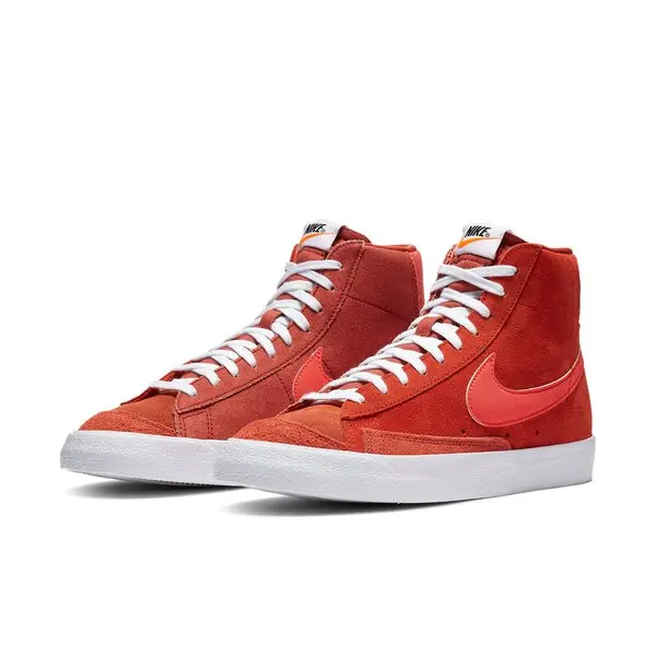 Nike Blazer Mid '77 Vintage Suede Mix - White/red