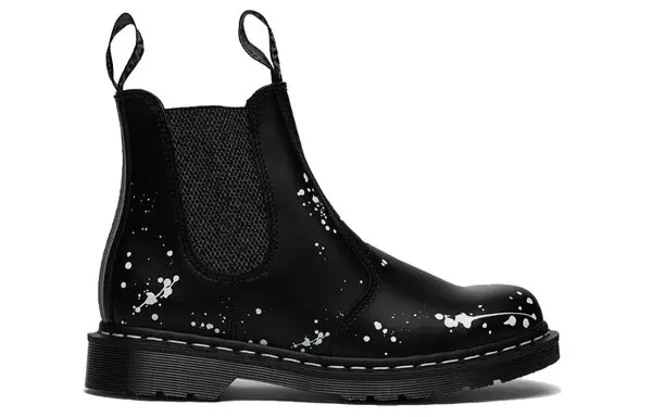 Dr. Martens X Neighborhood Leather Chelsea Boots - Black Smooth Leather