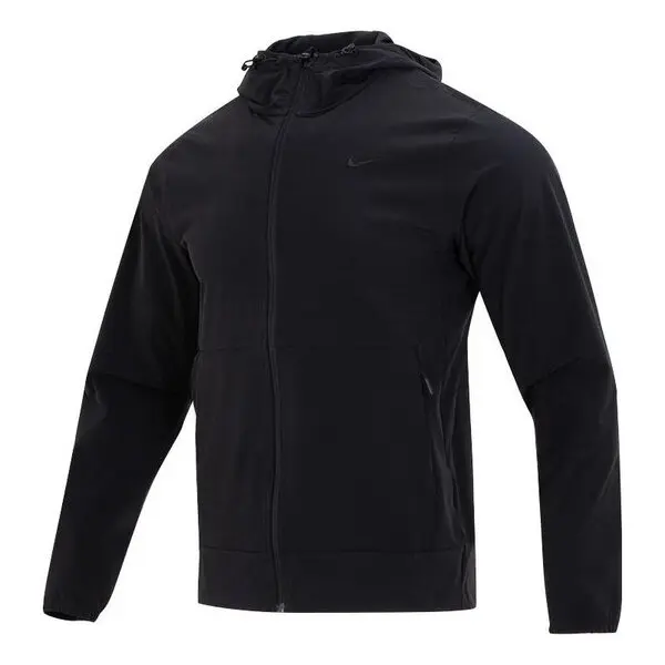 Nike Repel Unlimited Water-repellent Hooded Versatile Jacket - Black