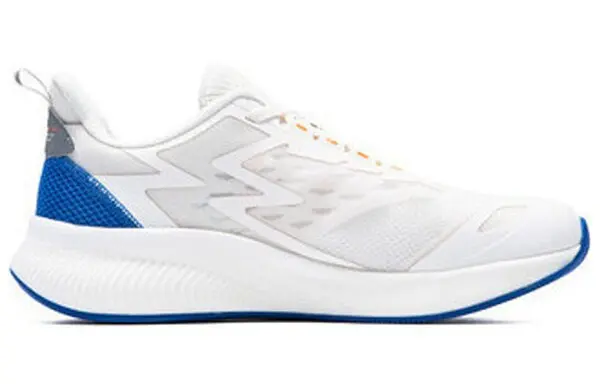 361 DEGREES Qu!k Lite Lightweight Breathable Running Shoes - White/blue