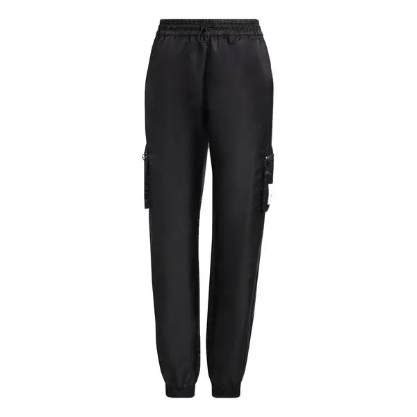 Adidas Nylon Utility Cargo Pants - Black