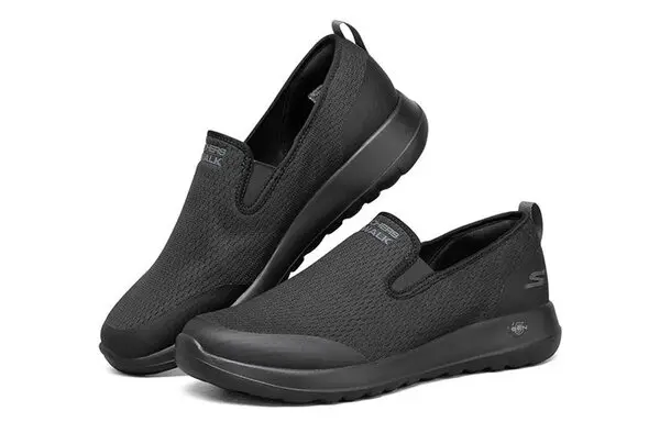 Sketchers Go Walk Max Slip-on Sneakers - Black