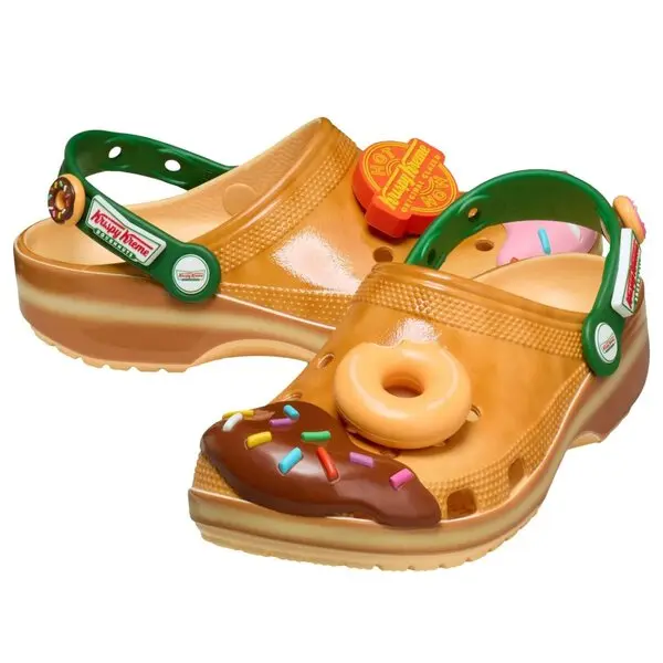 CROCS Classic Clog "krispy Kreme" Collaboration