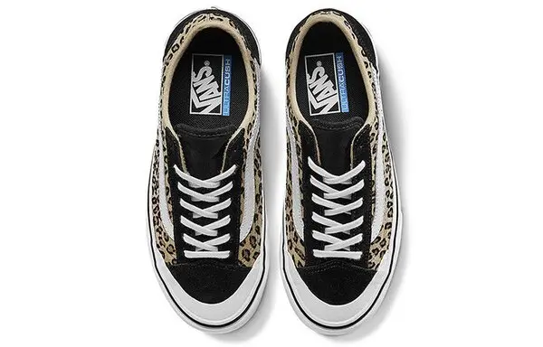 VANS Style 36 Decon Sf Leopard Print Low Top Sneakers - Black/white/leopard