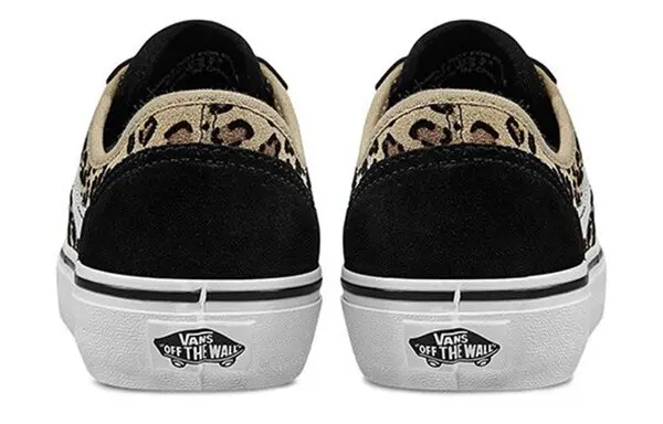 VANS Style 36 Decon Sf Leopard Print Low Top Sneakers - Black/white/leopard
