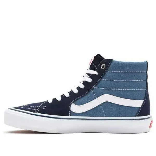 VANS Skate Sk8-hi Splicing Contrasting Colors Casual Sports Skateboarding Shoes - Blue