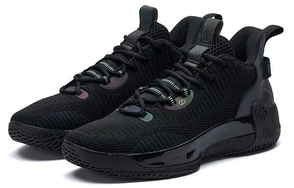 361 DEGREES Ag Pull Up Mod Sneakers - Black/grey