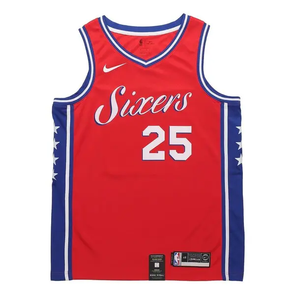Nike Nba Ben Simmons Philadelphia 76ers Jersey - Red