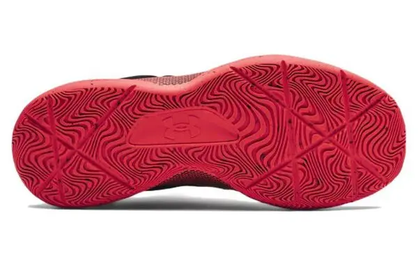 Under Armour Curry Hovr Splash Basketball Sneakers - Black/red