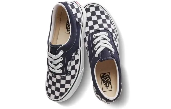 VANS Era Checkerboard Sneakers - Blue/white