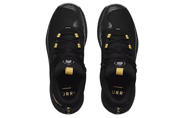 Under Armour Curry Hovr Splash Basketball Sneakers - Black/yellow