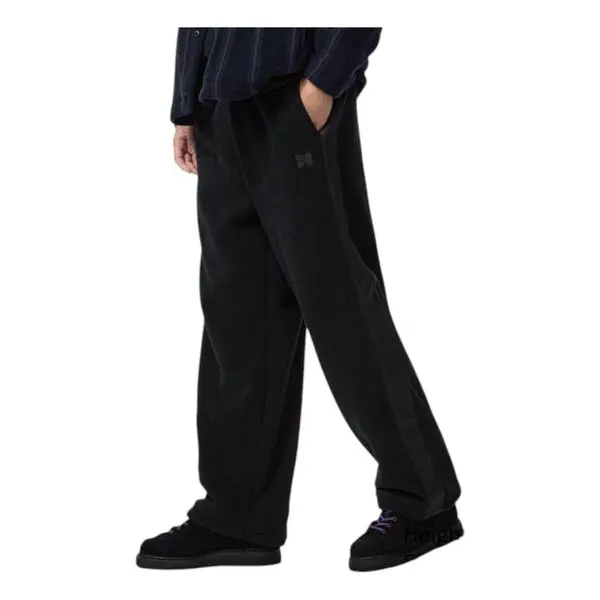 Uniqlo X Needles Wide Fleece Pants - Black