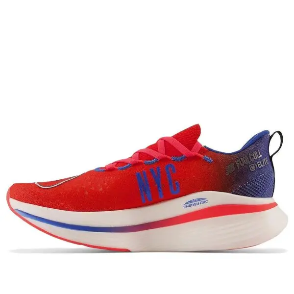 NEW BALANCE Fuelcell Supercomp Elite V3 'tcs Nyc Marathon' Athletic Sneakers - Red/blue