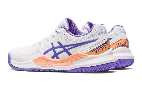 Asics Gel-resolution 9 Athletic Sneakers - White/amethyst