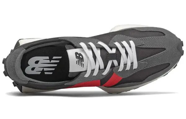 NEW BALANCE 327 Sneakers - Black/red