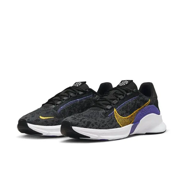 Nike Superrep Go 3 Next Nature Flyknit Athletic Sneakers - Black/yellow