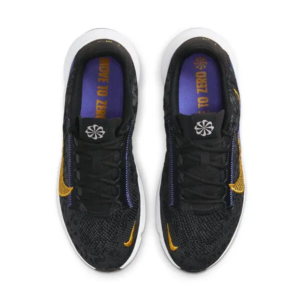 Nike Superrep Go 3 Next Nature Flyknit Athletic Sneakers - Black/yellow