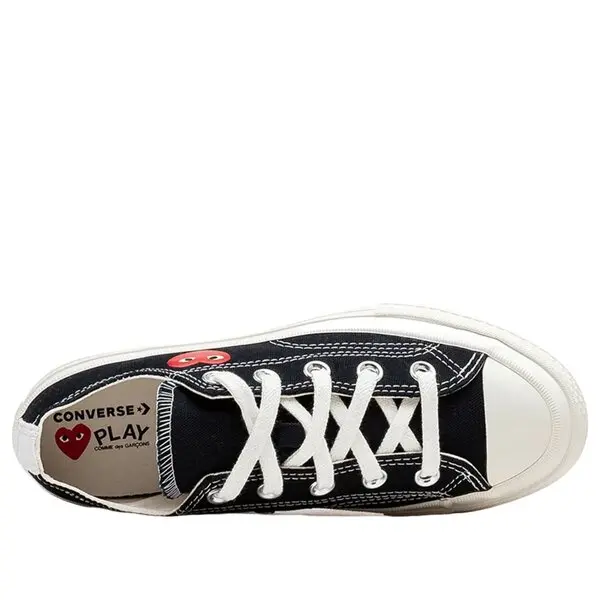 CONVERSE X Comme Des Garçons Play Chuck 70 Ox 'single Heart Black