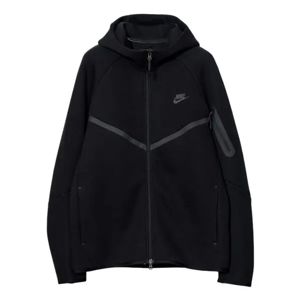 Nike Tech Fleece Windrunner Jacket - Black