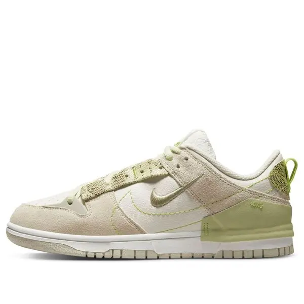 Nike Dunk Low Disrupt 2 "green Snake" Sneakers - White/gray/green