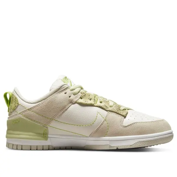Nike Dunk Low Disrupt 2 "green Snake" Sneakers - White/gray/green