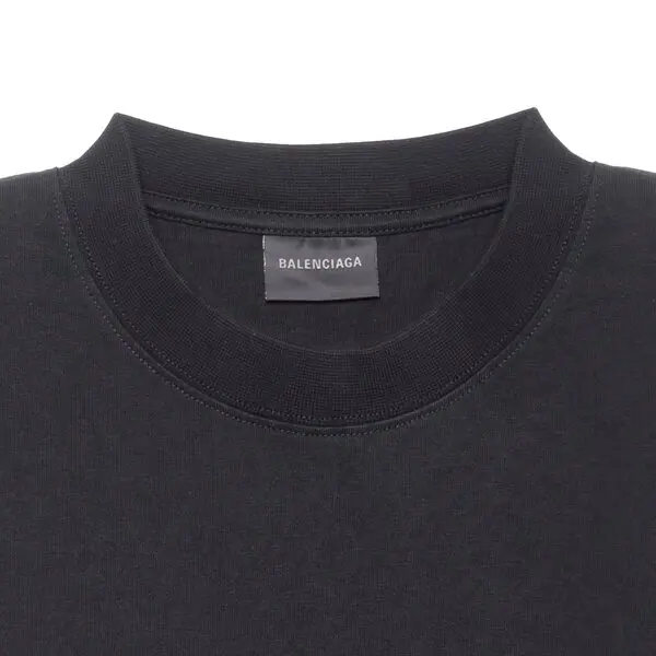 Balenciaga Paris" Graphic T-shirt - Nero