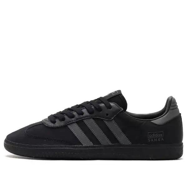 Adidas Samba Og Black Reflective Sneakers - Core Black/grey Five/core Black