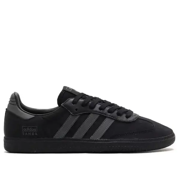 Adidas Samba Og Black Reflective Sneakers - Core Black/grey Five/core Black