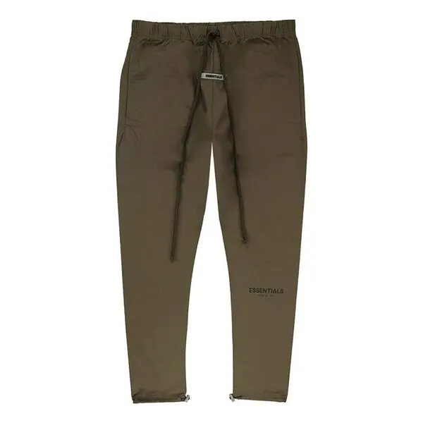 Fear Of God Rain Drum Reflective Nylon Sweatpants 'brown - Default Colorway