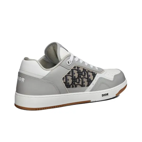 Dior B27 Low Top Sneakers - Grey/white