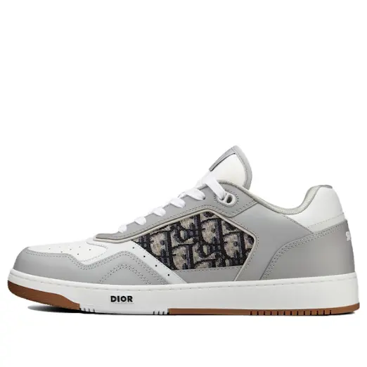 Dior B27 Low Top Sneakers - Grey/white